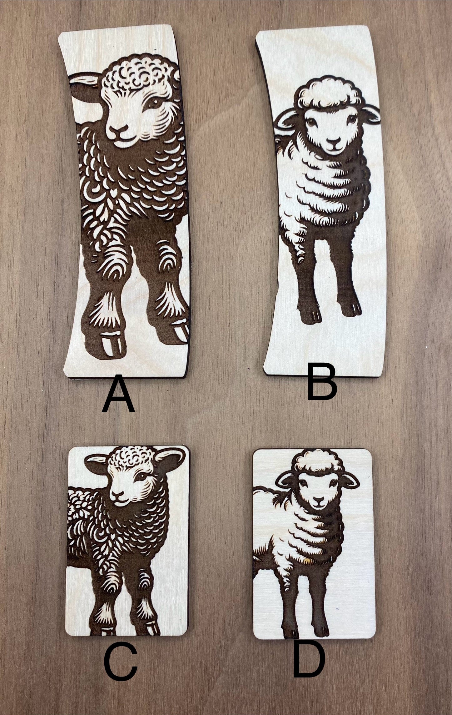 Lamb/Sheep Claw Clip Blank – UnderwoodWorksllc