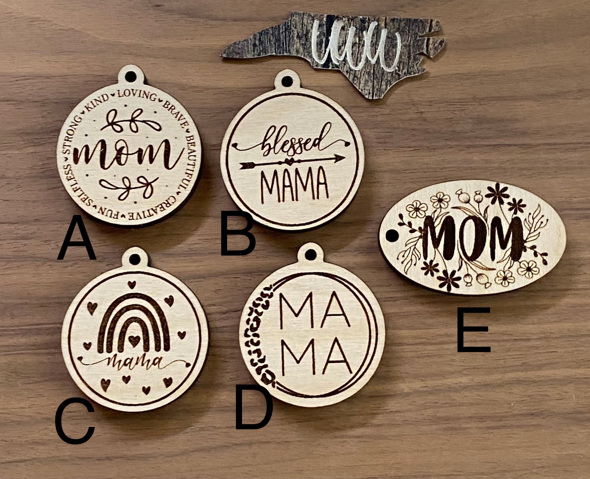 Mom Keychain Blanks – UnderwoodWorksllc